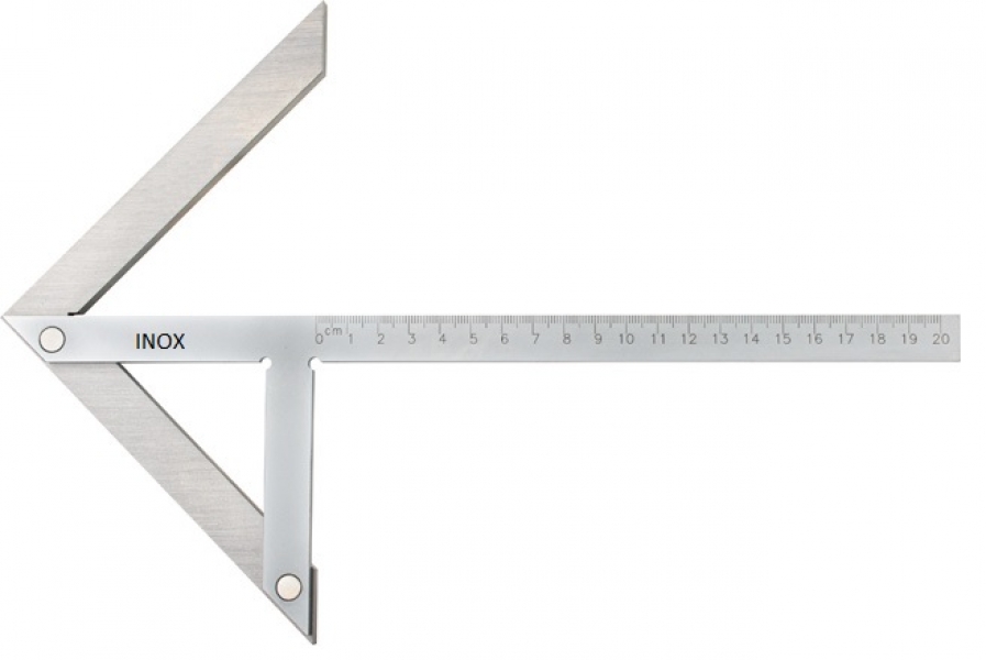 Kotnik centrirni natančni INOX