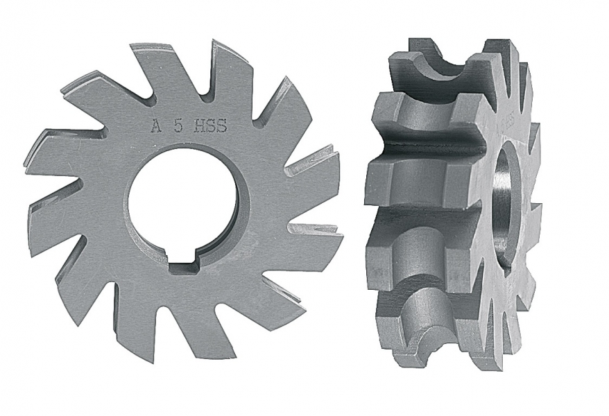 Rezkar kolutni polkrožni konkaven HSS