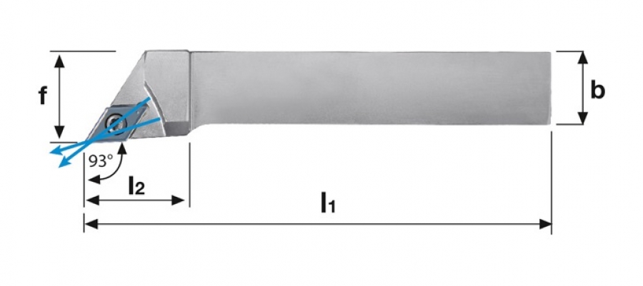 Držalo stružnega noža SDJC 93°; zunanje IK