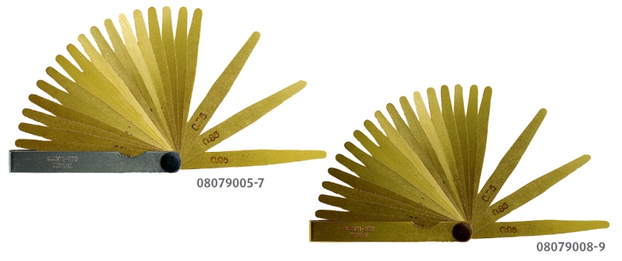 Lističi merilni iz medenine