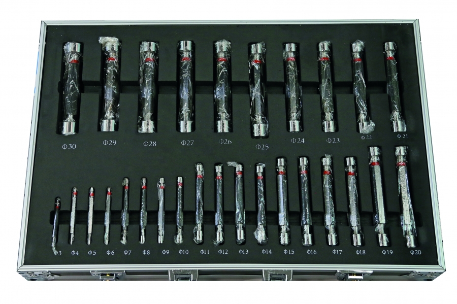 Kontrolni trn mejni H 7 KOMPLET, natančnost po DIN 7150-2/7164, DIN 2245