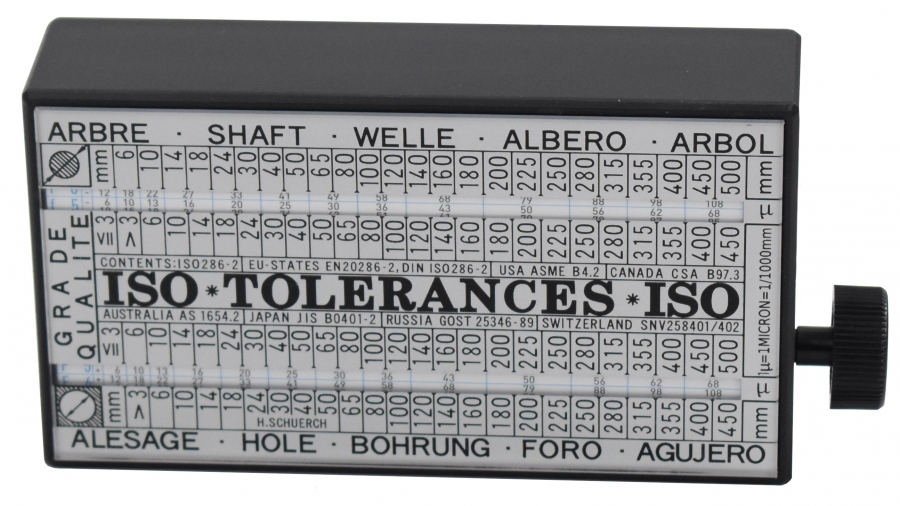 ISO tolerančni ključ TOLERATOR
